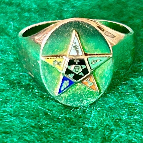 Jewelry | Eastern Star Gold Ring | Poshmark